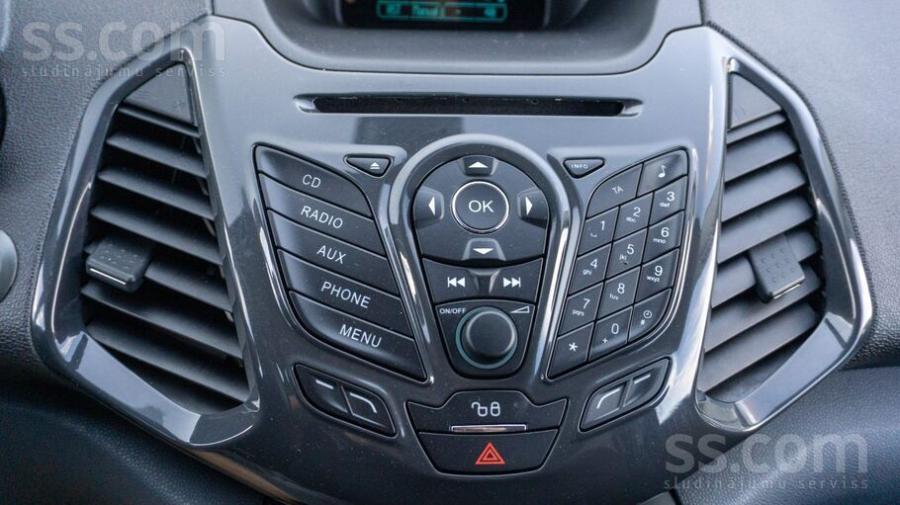Zils Ford EcoSport 2015 Rīga, ar dzinēja tilpumu 1.00 L un nobraukumu 134 tūkst. km par 4990 €, foto 17 vietnē AUTOMOTO.COM.LV