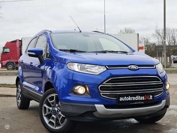 Zils Ford EcoSport 2016 Šauļi, ar dzinēja tilpumu 1.50 L un nobraukumu 159 tūkst. km par 7450 €, foto 3 vietnē AUTOMOTO.COM.LV