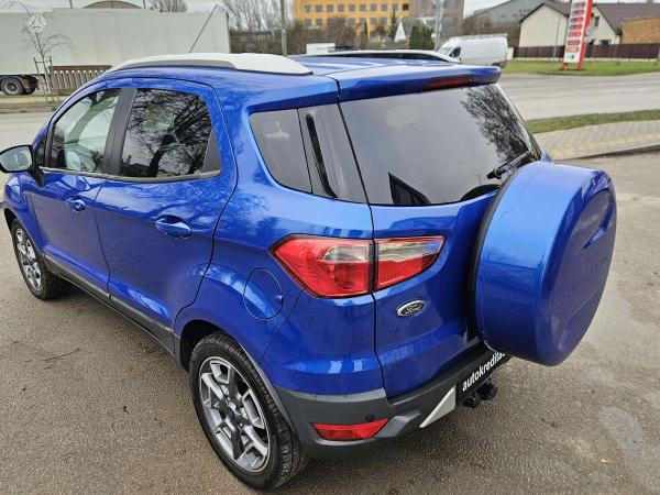 Zils Ford EcoSport 2016 Šauļi, ar dzinēja tilpumu 1.50 L un nobraukumu 159 tūkst. km par 7450 €, foto 4 vietnē AUTOMOTO.COM.LV