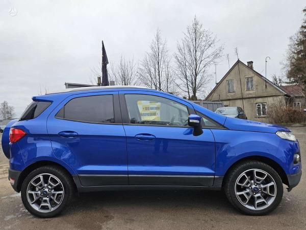 Zils Ford EcoSport 2016 Šauļi, ar dzinēja tilpumu 1.50 L un nobraukumu 159 tūkst. km par 7450 €, foto 9 vietnē AUTOMOTO.COM.LV