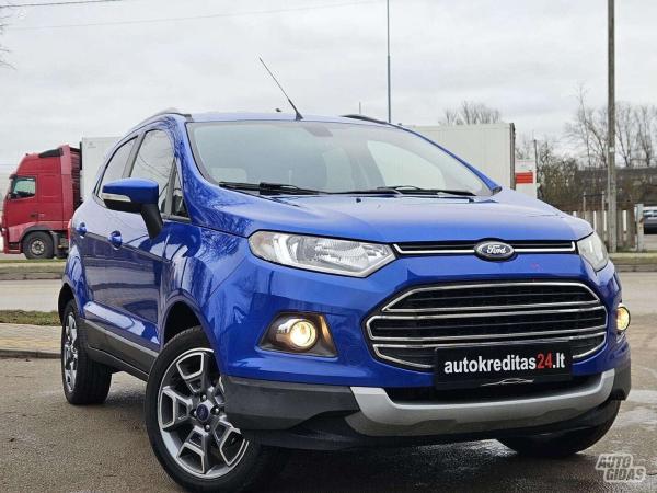 Blue Ford EcoSport 2016 in Siauliai, with an engine capacity of 1.50 L and mileage of 159 thousand km for 7450 €, photo 3 on AUTOMOTO.COM.LV