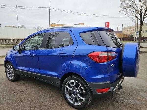 Blue Ford EcoSport 2016 in Siauliai, with an engine capacity of 1.50 L and mileage of 159 thousand km for 7450 €, photo 5 on AUTOMOTO.COM.LV