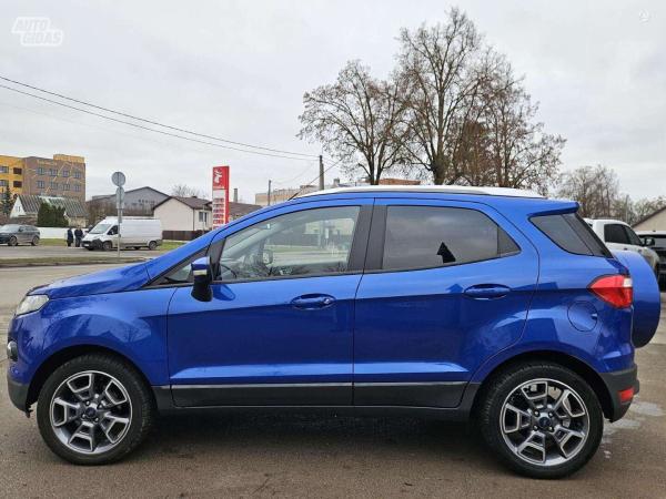 Blue Ford EcoSport 2016 in Siauliai, with an engine capacity of 1.50 L and mileage of 159 thousand km for 7450 €, photo 6 on AUTOMOTO.COM.LV