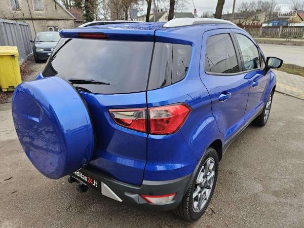 Blue Ford EcoSport 2016 in Siauliai, with an engine capacity of 1.50 L and mileage of 159 thousand km for 7450 €, photo 7 on AUTOMOTO.COM.LV