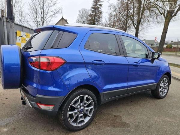 Blue Ford EcoSport 2016 in Siauliai, with an engine capacity of 1.50 L and mileage of 159 thousand km for 7450 €, photo 8 on AUTOMOTO.COM.LV