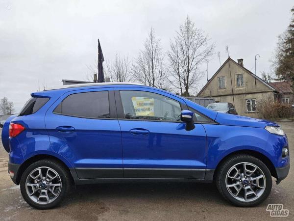 Blue Ford EcoSport 2016 in Siauliai, with an engine capacity of 1.50 L and mileage of 159 thousand km for 7450 €, photo 9 on AUTOMOTO.COM.LV