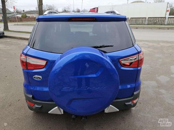 Blue Ford EcoSport 2016 in Siauliai, with an engine capacity of 1.50 L and mileage of 159 thousand km for 7450 €, photo 10 on AUTOMOTO.COM.LV