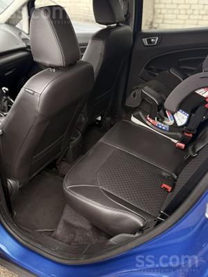Zils Ford EcoSport 2016 Liepāja, ar dzinēja tilpumu 1.00 L un nobraukumu 124 tūkst. km par 5700 €, foto 10 vietnē AUTOMOTO.COM.LV