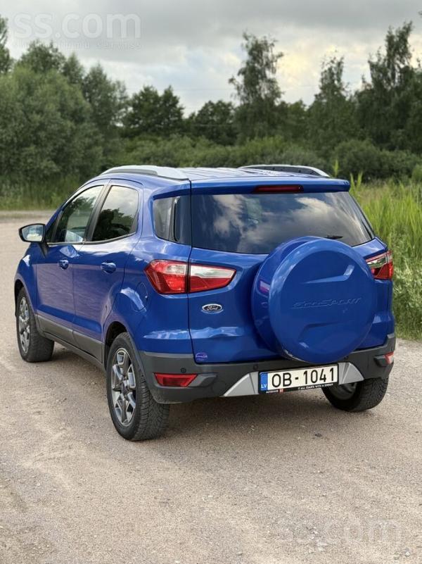 Zils Ford EcoSport 2016 Liepāja, ar dzinēja tilpumu 1.00 L un nobraukumu 126 tūkst. km par 5750 €, foto 4 vietnē AUTOMOTO.COM.LV