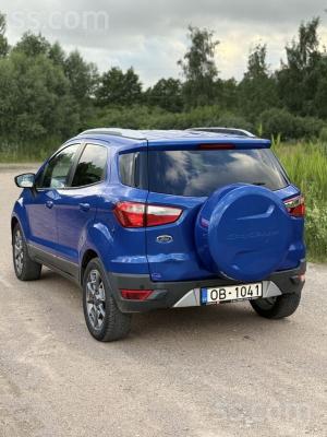 Zils Ford EcoSport 2016 Liepāja, ar dzinēja tilpumu 1.00 L un nobraukumu 126 tūkst. km par 5750 €, foto 5 vietnē AUTOMOTO.COM.LV