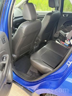 Zils Ford EcoSport 2016 Liepāja, ar dzinēja tilpumu 1.00 L un nobraukumu 126 tūkst. km par 5750 €, foto 9 vietnē AUTOMOTO.COM.LV
