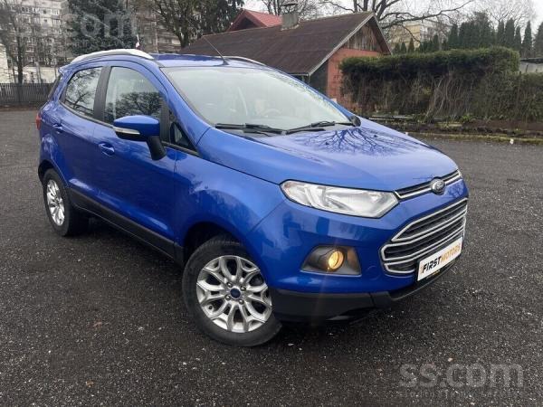Zils Ford EcoSport 2017 Rīga, ar dzinēja tilpumu 1.50 L un nobraukumu 133 tūkst. km par 6950 €, foto 3 vietnē AUTOMOTO.COM.LV