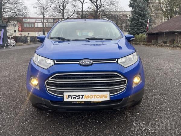 Zils Ford EcoSport 2017 Rīga, ar dzinēja tilpumu 1.50 L un nobraukumu 133 tūkst. km par 6950 €, foto 5 vietnē AUTOMOTO.COM.LV