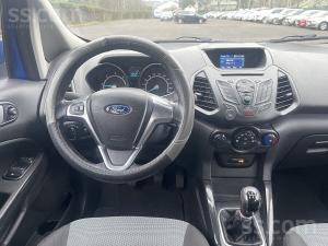 Blue Ford EcoSport 2017 in Riga, with an engine capacity of 1.50 L and mileage of 133 thousand km for 6950 €, photo 7 on AUTOMOTO.COM.LV