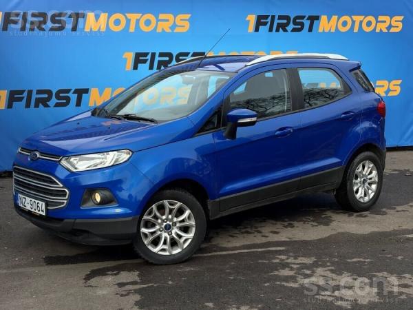 Zils Ford EcoSport 2017 Rīga, ar dzinēja tilpumu 1.50 L un nobraukumu 133 tūkst. km par 5950 €, foto 1 vietnē AUTOMOTO.COM.LV