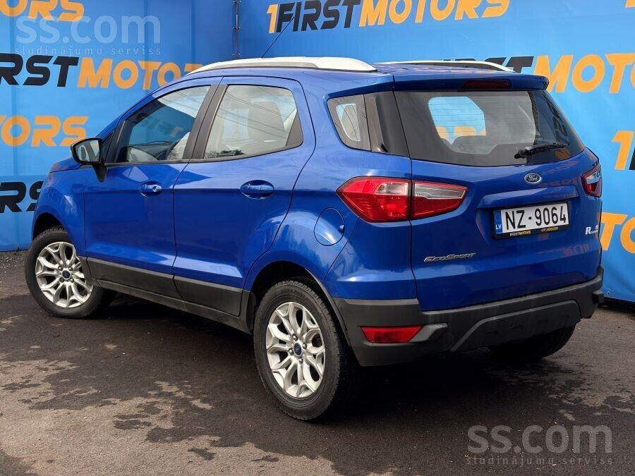 Zils Ford EcoSport 2017 Rīga, ar dzinēja tilpumu 1.50 L un nobraukumu 133 tūkst. km par 5950 €, foto 3 vietnē AUTOMOTO.COM.LV