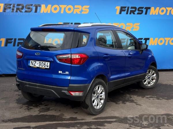 Zils Ford EcoSport 2017 Rīga, ar dzinēja tilpumu 1.50 L un nobraukumu 133 tūkst. km par 5950 €, foto 4 vietnē AUTOMOTO.COM.LV