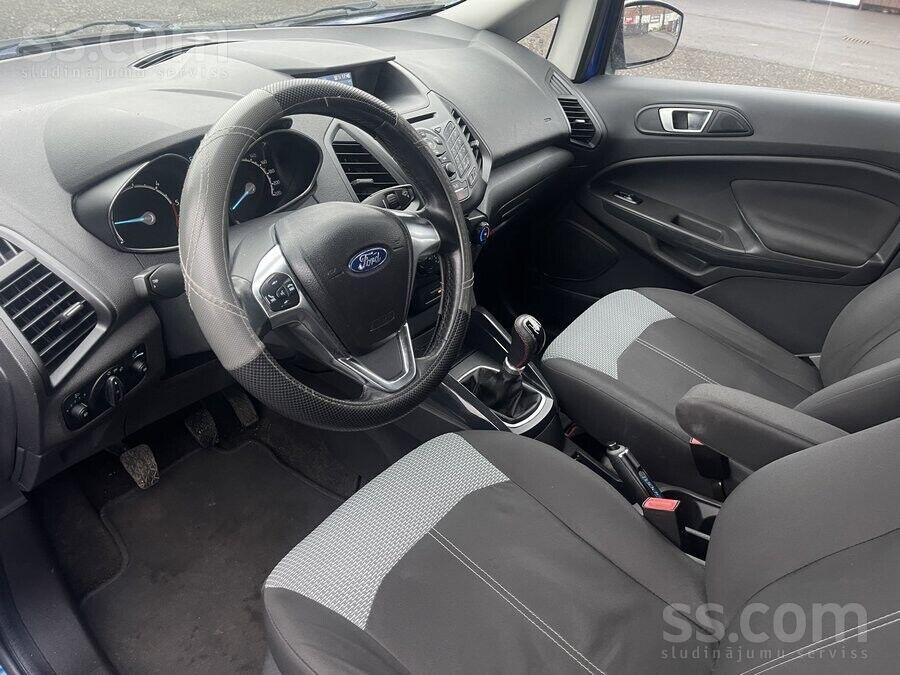 Zils Ford EcoSport 2017 Rīga, ar dzinēja tilpumu 1.50 L un nobraukumu 133 tūkst. km par 5950 €, foto 10 vietnē AUTOMOTO.COM.LV