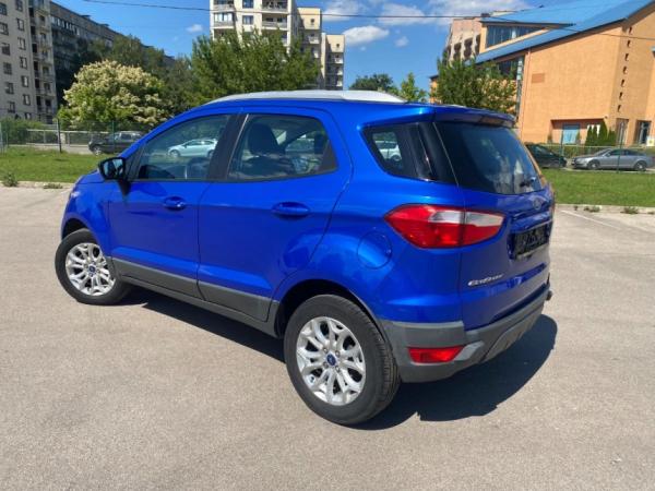 Blue Ford EcoSport 2017 in Riga, with an engine capacity of 1.50 L and mileage of 132 thousand km for 8950 €, photo 2 on AUTOMOTO.COM.LV