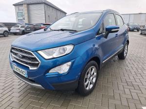 Blue Ford EcoSport 2018 in Taurage, with an engine capacity of 1.00 L and mileage of 120 thousand km for 7400 €, photo 3 on AUTOMOTO.COM.LV