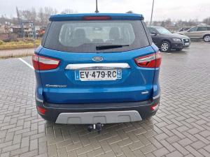 Blue Ford EcoSport 2018 in Taurage, with an engine capacity of 1.00 L and mileage of 120 thousand km for 7400 €, photo 6 on AUTOMOTO.COM.LV