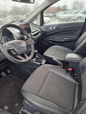 Blue Ford EcoSport 2018 in Taurage, with an engine capacity of 1.00 L and mileage of 120 thousand km for 7400 €, photo 11 on AUTOMOTO.COM.LV