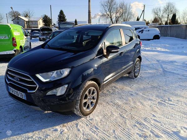 Zils Ford EcoSport 2018 Tauragė, ar dzinēja tilpumu 1.00 L un nobraukumu 89 tūkst. km par 6500 €, foto 2 vietnē AUTOMOTO.COM.LV