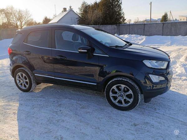 Zils Ford EcoSport 2018 Tauragė, ar dzinēja tilpumu 1.00 L un nobraukumu 89 tūkst. km par 6500 €, foto 3 vietnē AUTOMOTO.COM.LV