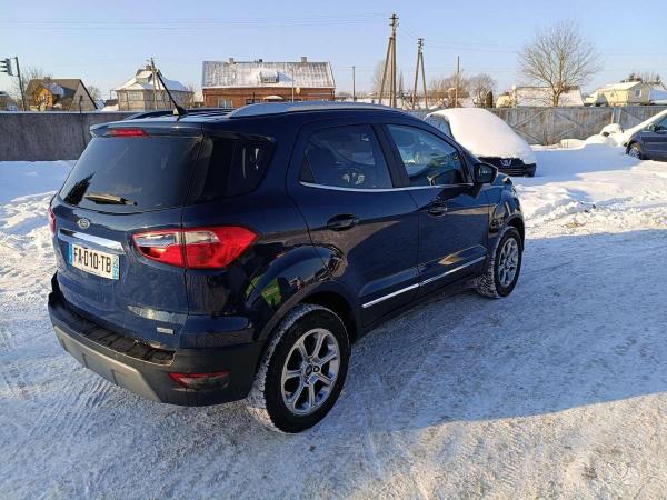 Zils Ford EcoSport 2018 Tauragė, ar dzinēja tilpumu 1.00 L un nobraukumu 89 tūkst. km par 6500 €, foto 4 vietnē AUTOMOTO.COM.LV