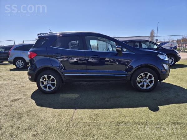 Zils Ford EcoSport 2018 Liepāja, ar dzinēja tilpumu 1.00 L un nobraukumu 89 tūkst. km par 8500 €, foto 4 vietnē AUTOMOTO.COM.LV
