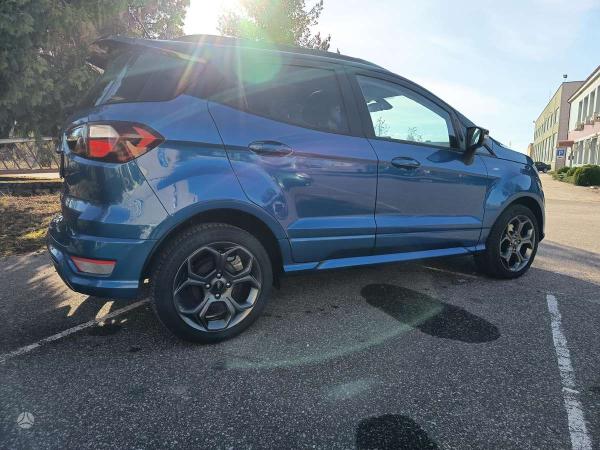 Blue Ford EcoSport 2019 in Rokiskis, with an engine capacity of 1.00 L and mileage of 72 thousand km for 8600 €, photo 4 on AUTOMOTO.COM.LV