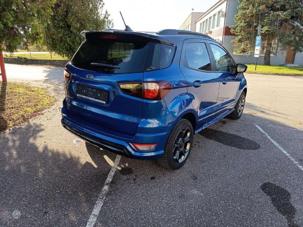 Blue Ford EcoSport 2019 in Rokiskis, with an engine capacity of 1.00 L and mileage of 72 thousand km for 8600 €, photo 5 on AUTOMOTO.COM.LV