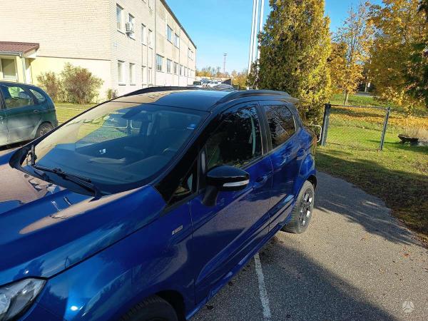 Blue Ford EcoSport 2019 in Rokiskis, with an engine capacity of 1.00 L and mileage of 72 thousand km for 8600 €, photo 7 on AUTOMOTO.COM.LV