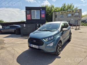 Синий Форд Экоспорт 2019 в Рига, объемом двигателя 1.00 л и пробегом 55 тыс. км за 11990 €, фото 1 на AUTOMOTO.COM.LV