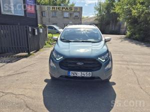 Синий Форд Экоспорт 2019 в Рига, объемом двигателя 1.00 л и пробегом 55 тыс. км за 11990 €, фото 4 на AUTOMOTO.COM.LV