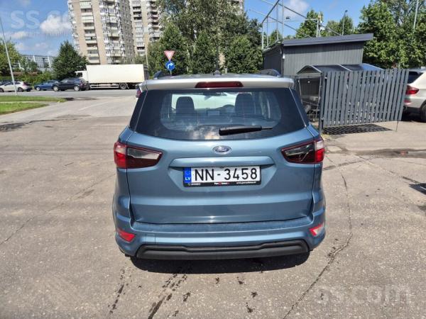 Синий Форд Экоспорт 2019 в Рига, объемом двигателя 1.00 л и пробегом 55 тыс. км за 11990 €, фото 7 на AUTOMOTO.COM.LV