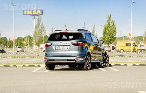 Blue Ford EcoSport 2019 in Riga, with an engine capacity of 1.00 L and mileage of 55 thousand km for 11990 €, photo 7 on AUTOMOTO.COM.LV