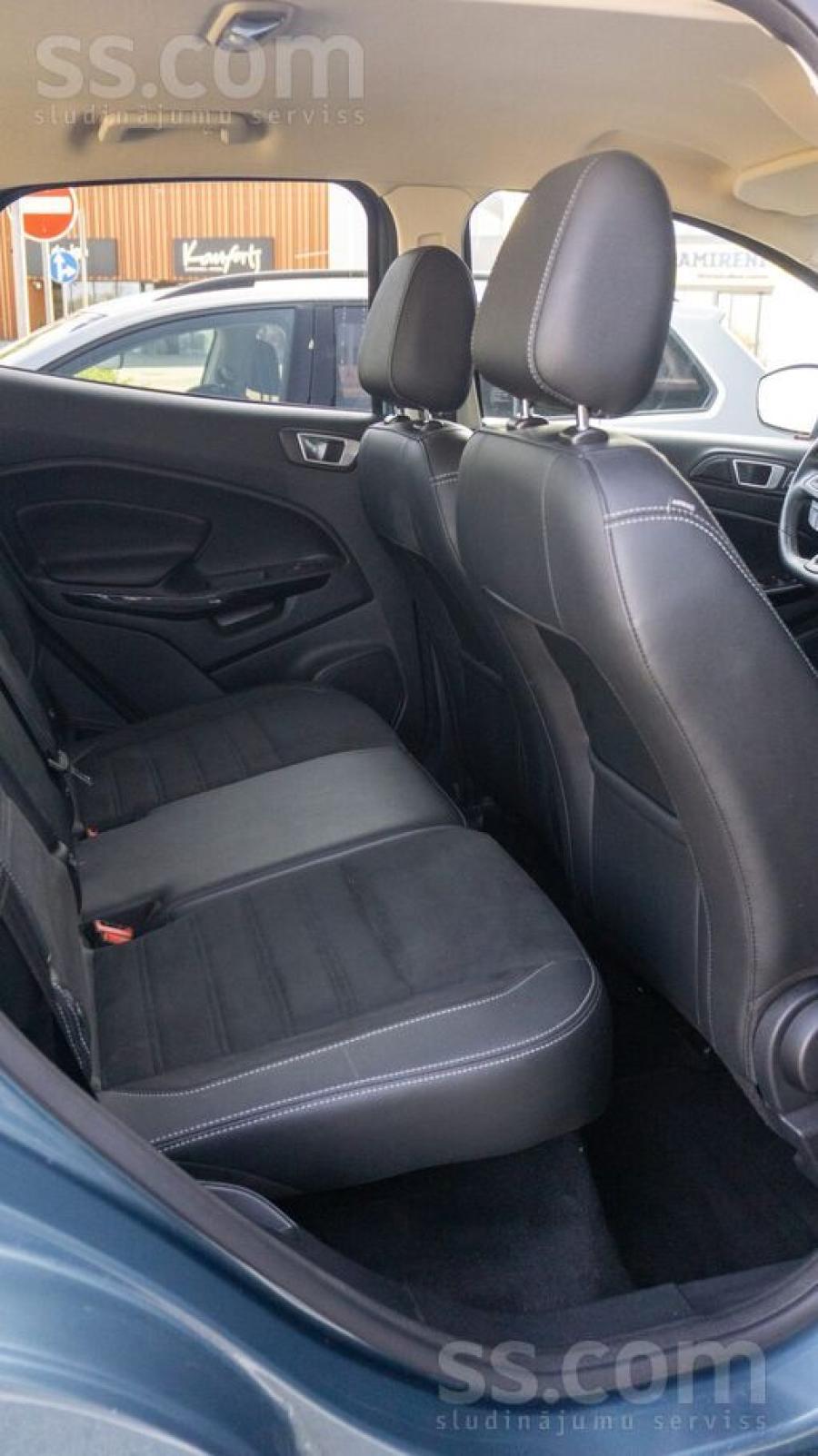 Blue Ford EcoSport 2019 in Riga, with an engine capacity of 1.00 L and mileage of 55 thousand km for 11990 €, photo 30 on AUTOMOTO.COM.LV