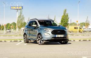 Синий Форд Экоспорт 2019 в Рига, объемом двигателя 1.00 л и пробегом 55 тыс. км за 10590 €, фото 3 на AUTOMOTO.COM.LV