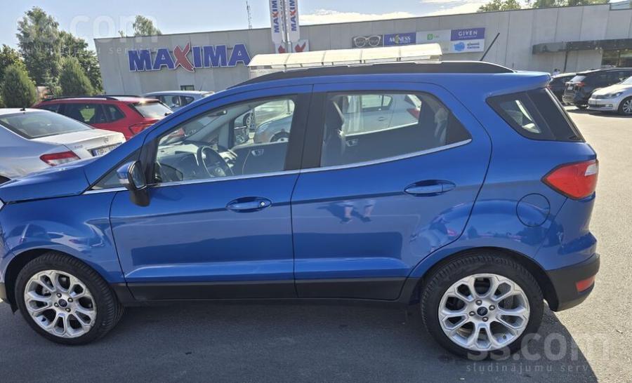 Zils Ford EcoSport 2022 Rīga, ar dzinēja tilpumu 1.00 L un nobraukumu 24 tūkst. km par 15600 €, foto 3 vietnē AUTOMOTO.COM.LV