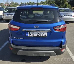 Zils Ford EcoSport 2022 Rīga, ar dzinēja tilpumu 1.00 L un nobraukumu 24 tūkst. km par 15600 €, foto 5 vietnē AUTOMOTO.COM.LV