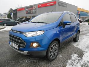 Blue Ford EcoSport 2017 in Viljandi, with an engine capacity of 1.50 L and mileage of 176 thousand km for 9990 €, photo  on AUTOMOTO.COM.LV