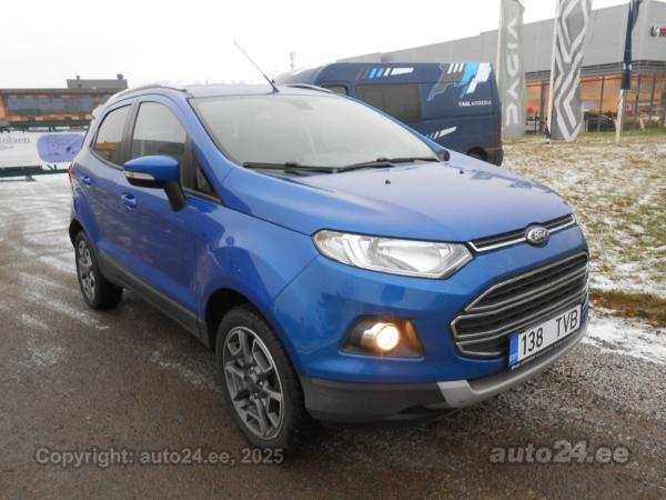 Zils Ford EcoSport 2017 Viljandi, ar dzinēja tilpumu 1.50 L un nobraukumu 176 tūkst. km par 9990 €, foto 3 vietnē AUTOMOTO.COM.LV