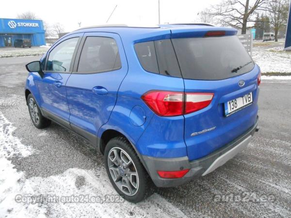 Zils Ford EcoSport 2017 Viljandi, ar dzinēja tilpumu 1.50 L un nobraukumu 176 tūkst. km par 9990 €, foto 4 vietnē AUTOMOTO.COM.LV