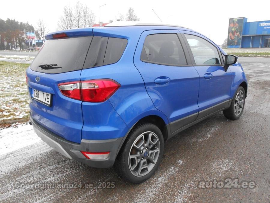 Zils Ford EcoSport 2017 Viljandi, ar dzinēja tilpumu 1.50 L un nobraukumu 176 tūkst. km par 9990 €, foto 2 vietnē AUTOMOTO.COM.LV