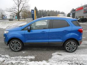 Zils Ford EcoSport 2017 Viljandi, ar dzinēja tilpumu 1.50 L un nobraukumu 176 tūkst. km par 9990 €, foto 17 vietnē AUTOMOTO.COM.LV