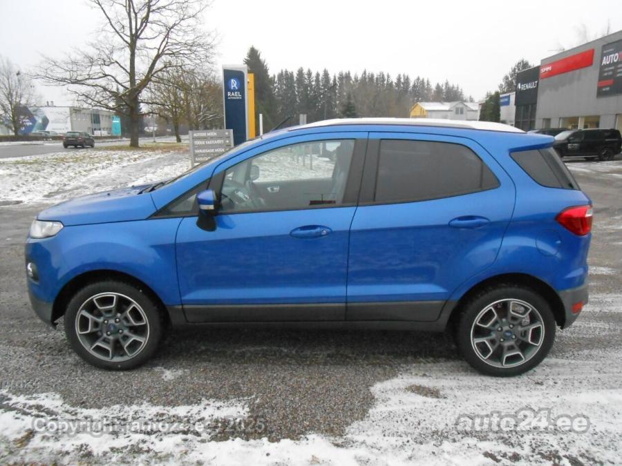 Zils Ford EcoSport 2017 Viljandi, ar dzinēja tilpumu 1.50 L un nobraukumu 176 tūkst. km par 9990 €, foto 17 vietnē AUTOMOTO.COM.LV