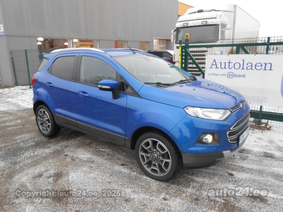 Zils Ford EcoSport 2017 Viljandi, ar dzinēja tilpumu 1.50 L un nobraukumu 176 tūkst. km par 9990 €, foto 18 vietnē AUTOMOTO.COM.LV