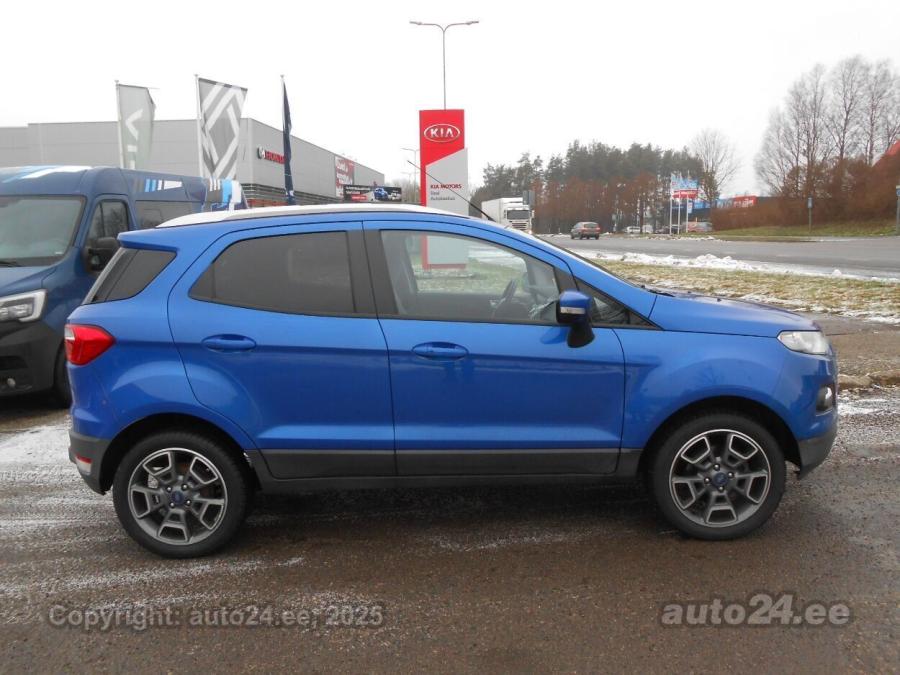 Zils Ford EcoSport 2017 Viljandi, ar dzinēja tilpumu 1.50 L un nobraukumu 176 tūkst. km par 9990 €, foto 19 vietnē AUTOMOTO.COM.LV