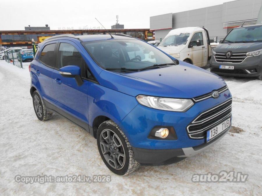 Zils Ford EcoSport 2017 Viljandi, ar dzinēja tilpumu 1.50 L un nobraukumu 176 tūkst. km par 9990 €, foto 3 vietnē AUTOMOTO.COM.LV
